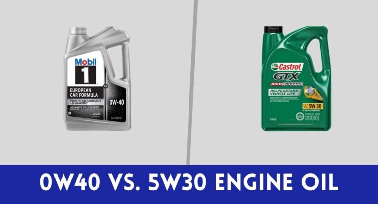 0w40 vs 5w30 Engine Oil: Which One Is Best for Your Vehicle?